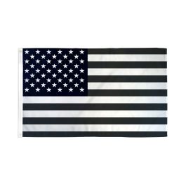 Black Us Flag Logo